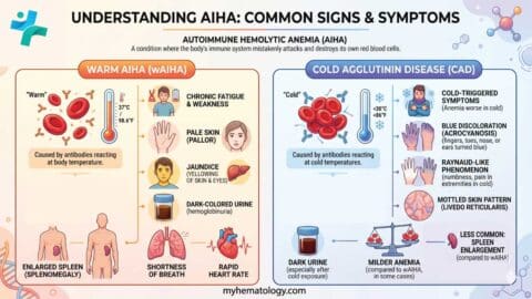 Autoimmune Hemolytic Anemia (AIHA): Warm AIHA & CAD